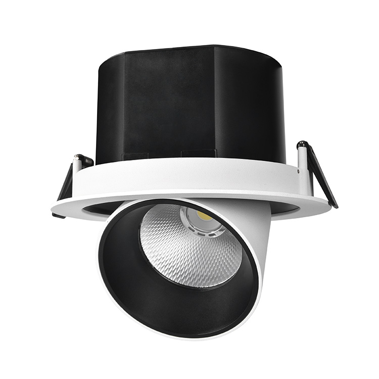 Anti-glare Swivel Adjustable COB Led Downlight